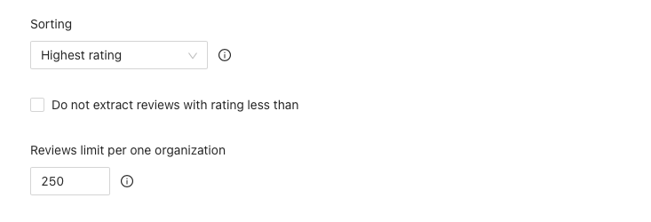 How to export Google reviews - Outscraper