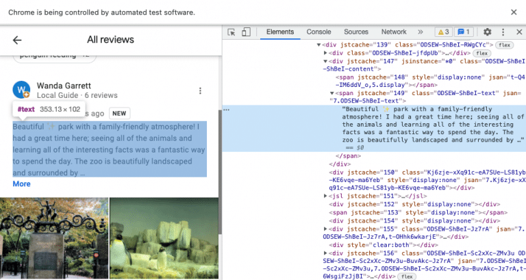 Scraping of All Google Reviews in Python | Outscraper