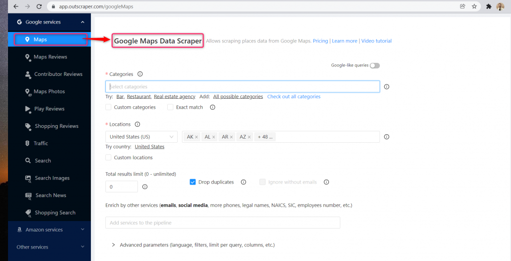 How to Scrape Google Maps? | Outscraper