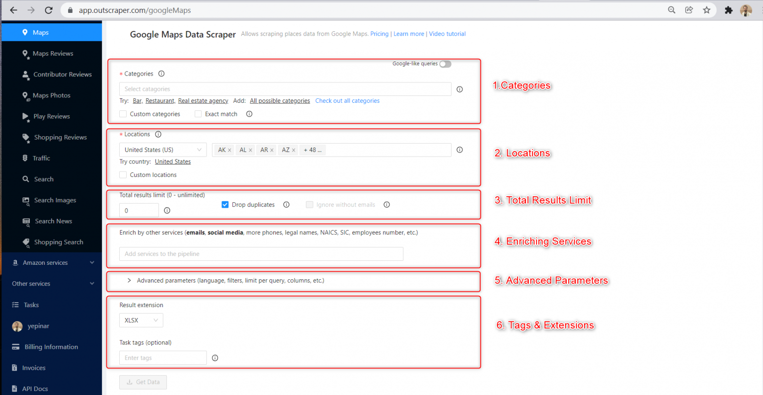 How to Scrape Google Maps? | Outscraper