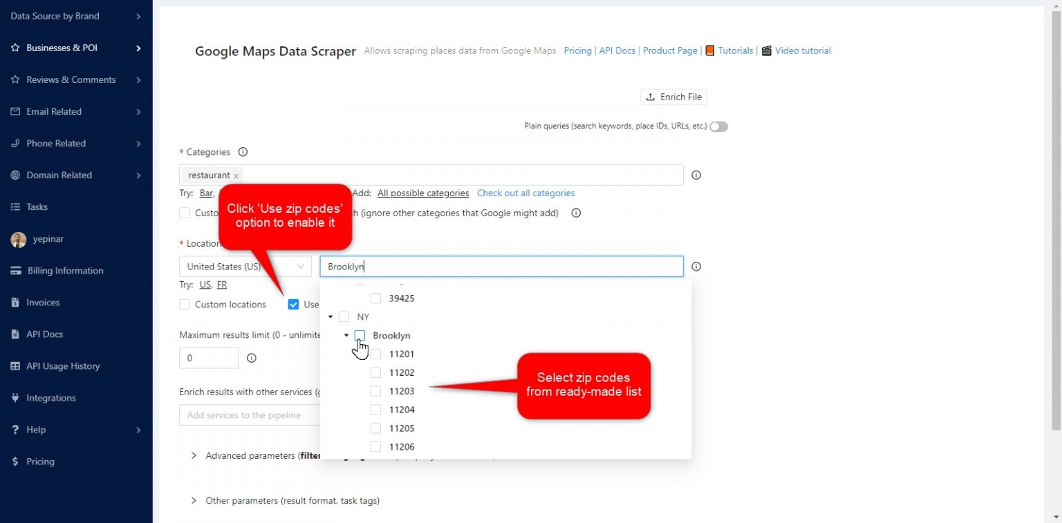 How to Scrape Densely Populated Areas and Categories From Google Maps ...