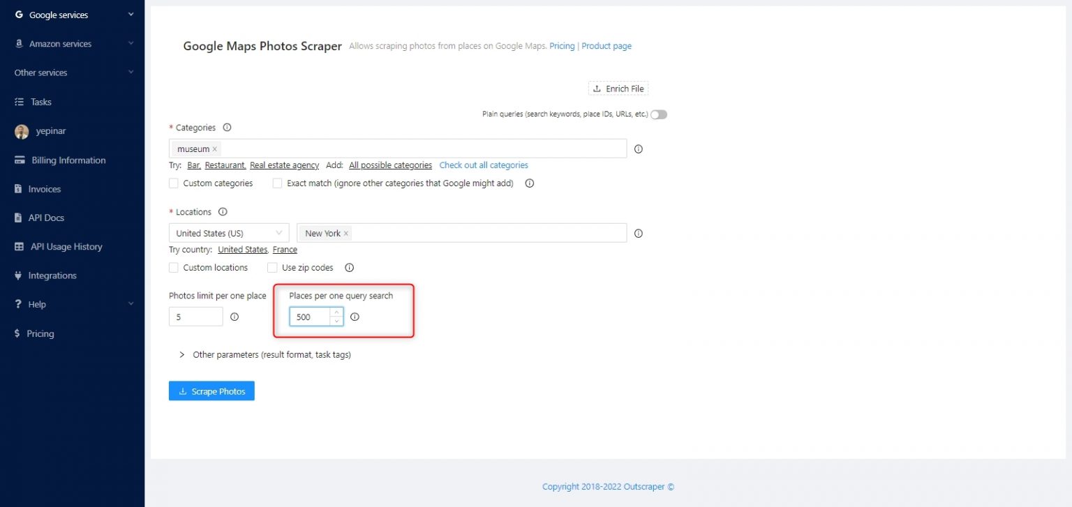 How to Scrape Google Maps Photos? | Outscraper