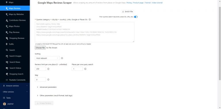 How to Export Google Maps Reviews to Excel? | Outscraper