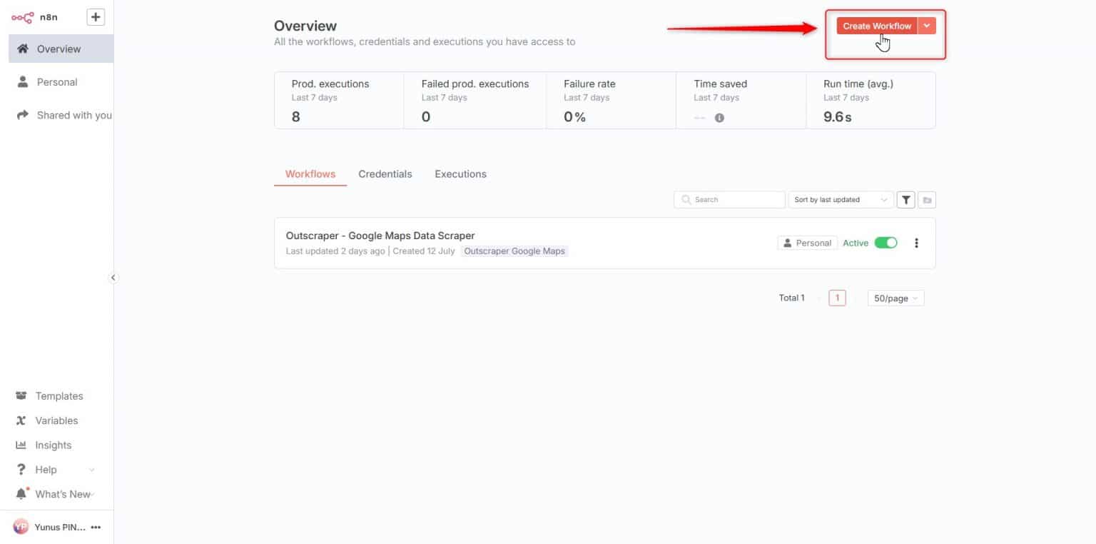 How to Scrape Google Maps with n8n | Outscraper