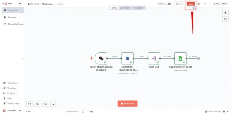 How to Scrape Google Maps with n8n | Outscraper